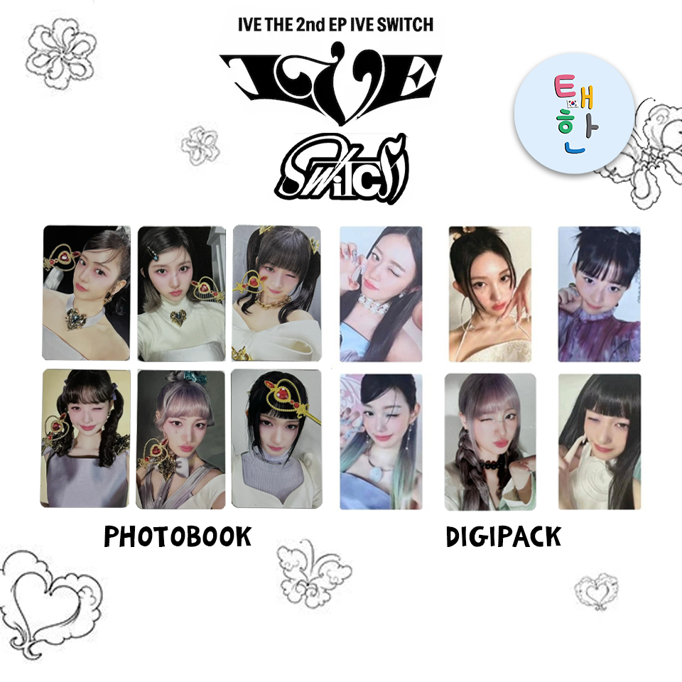 ️พร้อมส่ง [IVE] PHOTOCARD Event อัลบั้ม THE 2nd EP [IVE SWITCH] (Starship POB ) | Shopee Thailand