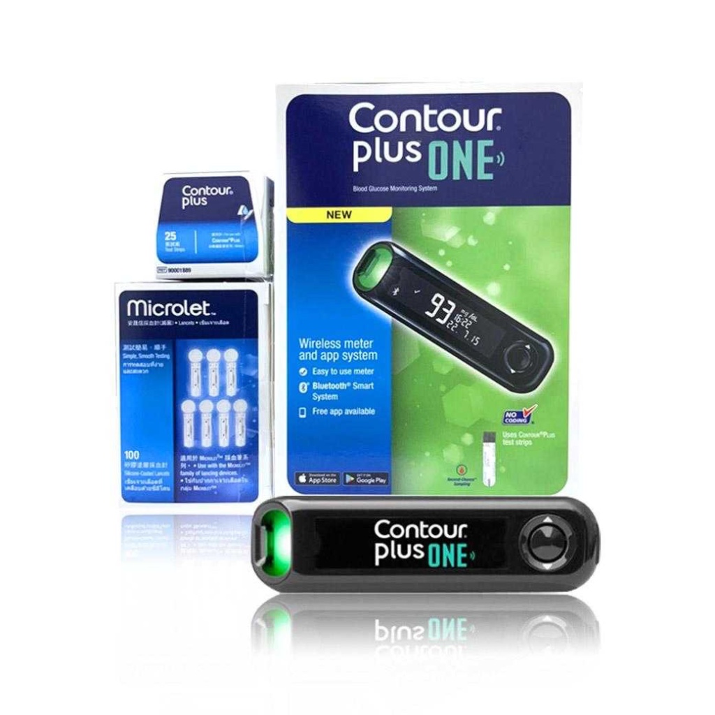 เครื่องตรวจน้ำตาลในเลือด คอนทัวร์ พลัส วัน (Contour Plus One Meter ...