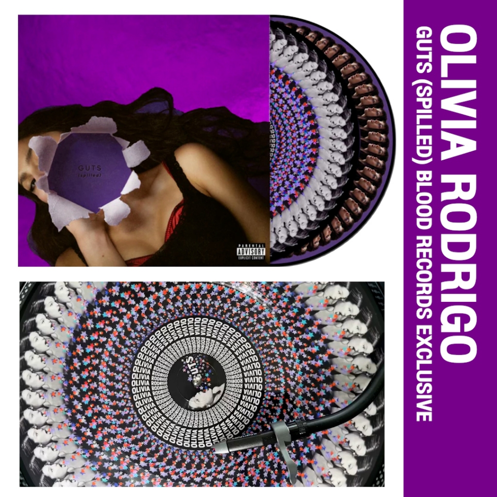 ️ Pre-Order แผ่นเสียง : OLIVIA RODRIGO - GUTS (spilled) Deluxe BLOOD ...