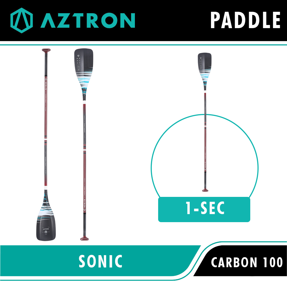 Aztron Sonic Carbon ไม้พาย ไม้พายบอร์ดยืนพาย isup stand up paddle board | Shopee Thailand