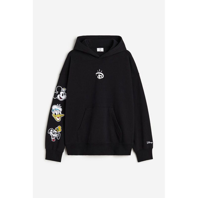 [มือสอง] H&M x Disney’s 100th Anniversary Oversize Hoodie เสื้อฮู้ด ดิส ...