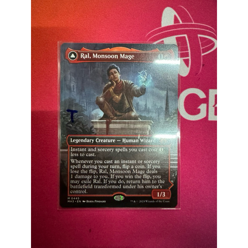 MTG Modern Horizons 3 Variants: Ral, Monsoon Mage (0445 - Borderless ...