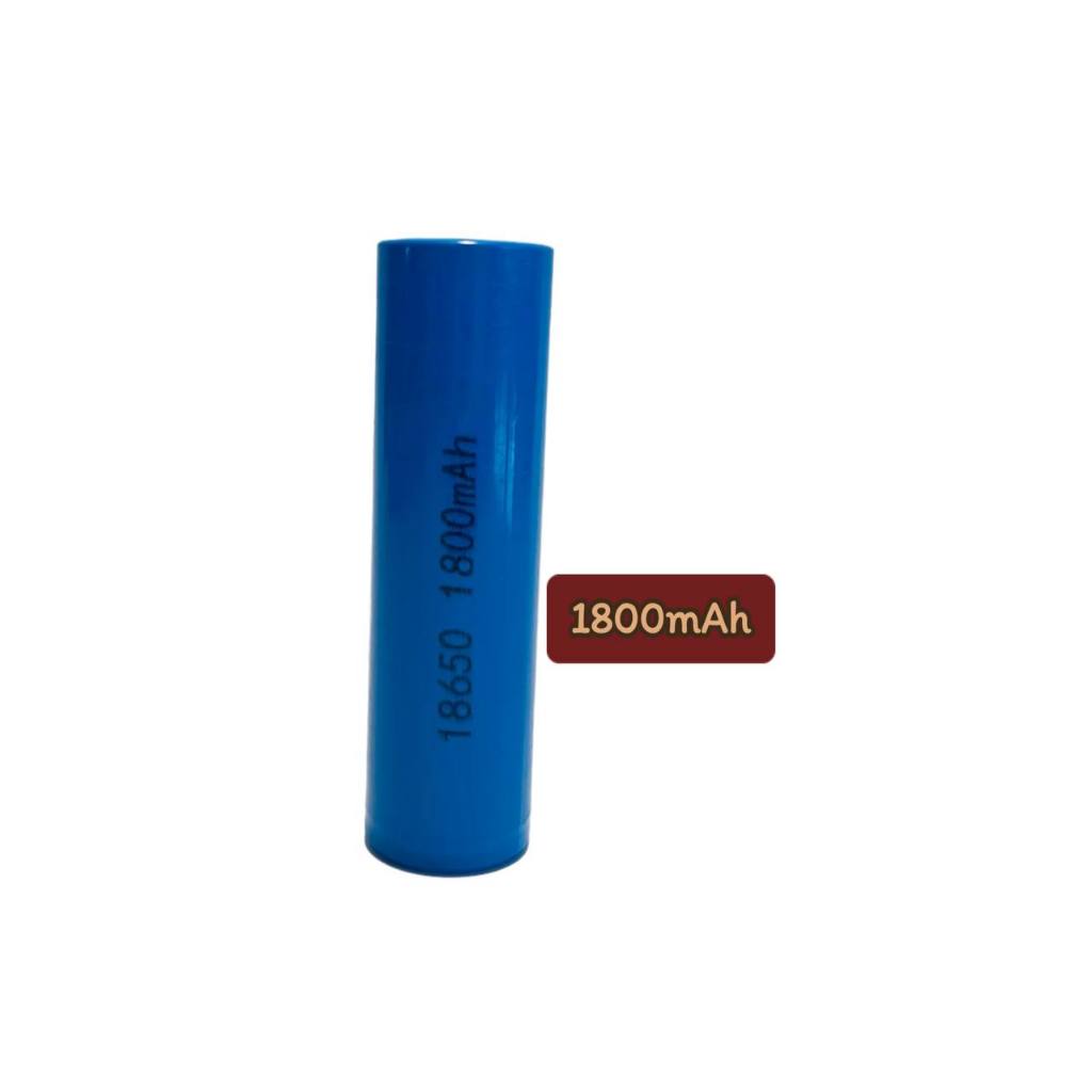 18650 lithium battery แบตเตอรี่ 18650 คุณภาพดี 3.7V แบบหัวแบน | Shopee ...