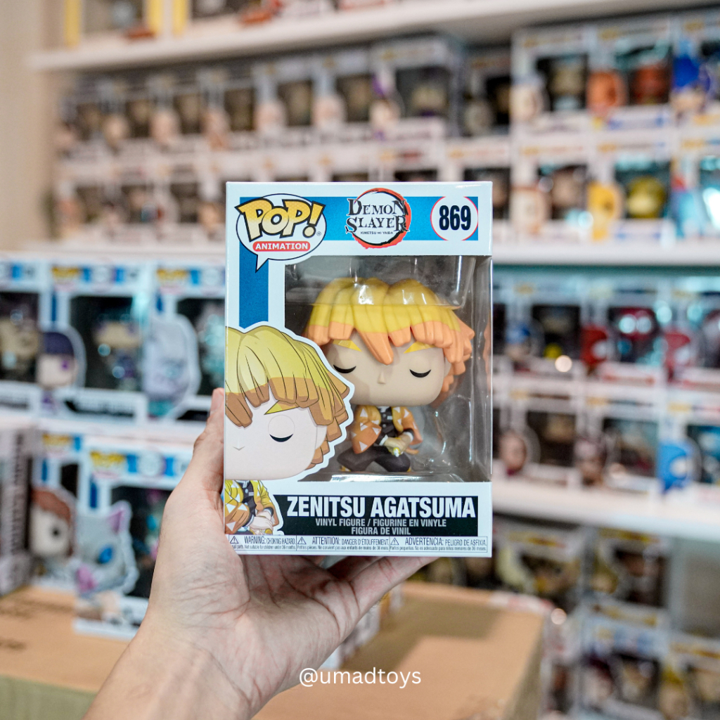 Funko Pop Demon Slayer : Zenitsu Agatsuma 869 (ของใหม่) | Shopee Thailand