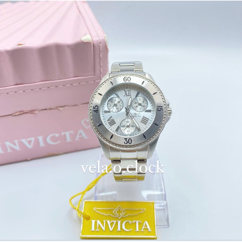 นาฬิกาผู้หญิงแบรนด์ INVICTA รุ่น 21682 พร้อมกล่อง | Shopee Thailand
