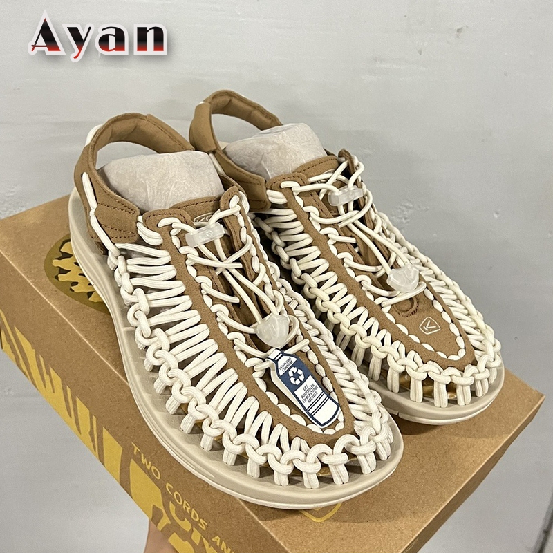 AYAN 2024 35-44 หลา รองเท้าถักเชือก รุ่นใหม่ สไตล์ เชือกถักสาน รองเท้าเดินป่า ชาย หญิง | Shopee ...