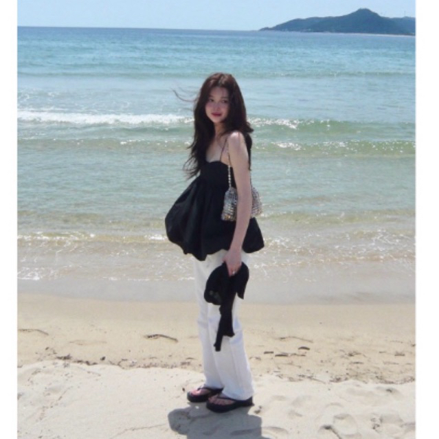 เสื้อเกาะอกบอลลูน promthong อก30-38 ยาว17 | Shopee Thailand