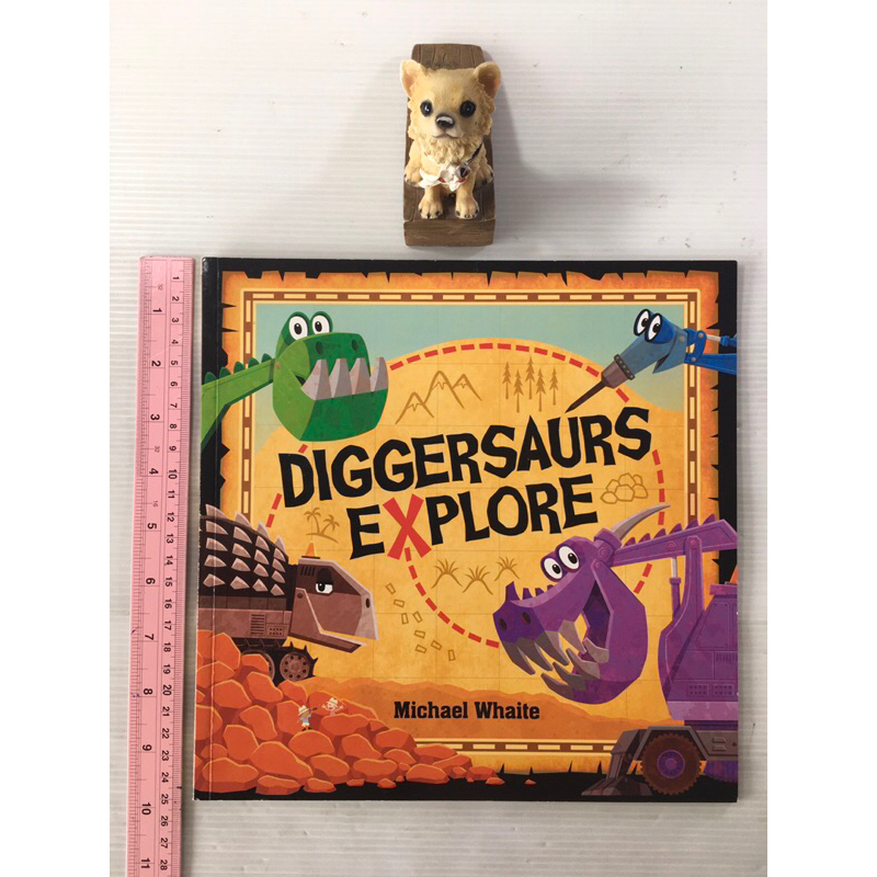 Diggersaurs Explore By Michael Whaite หนังสือภาษาอังกฤษมือสองปกอ่อน ...
