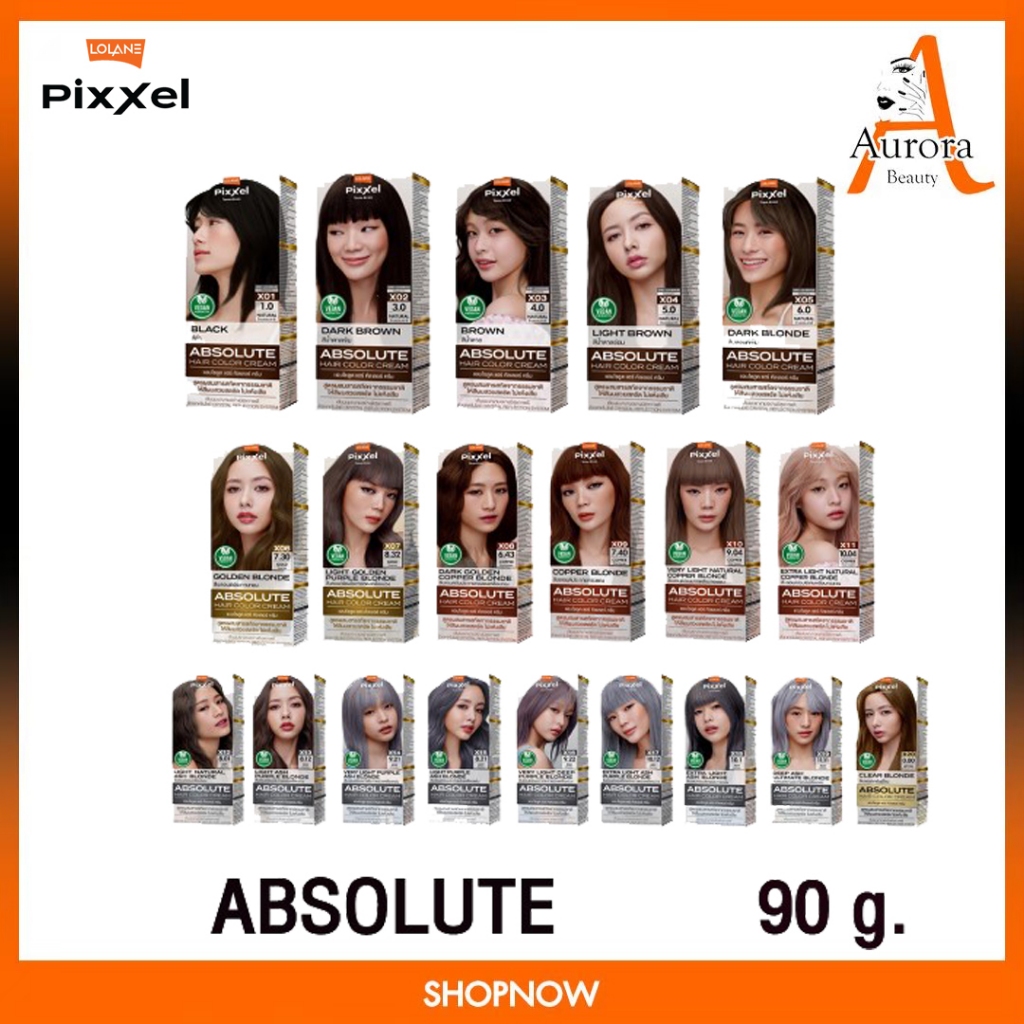 Lolane Pixxle Absolute color cream 90ml. โลแลน พิกเซล แอบโซลูต 90มล. ...