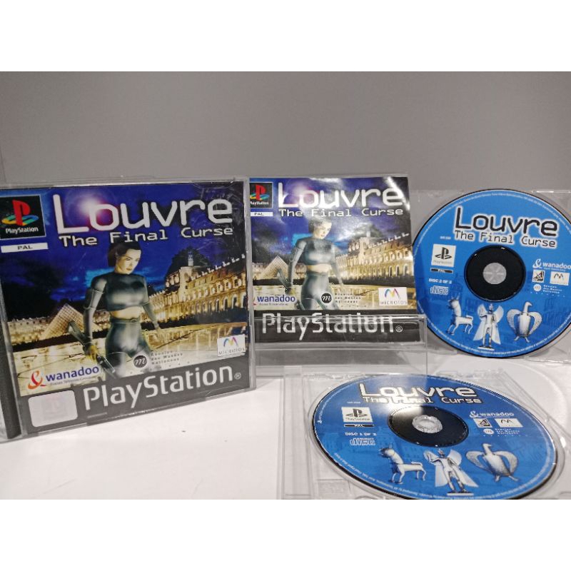 แผ่นเกมส์ Ps1 - Louvre : The Final Curse (Playstation 1) (อังกฤษ) ‼️ ...