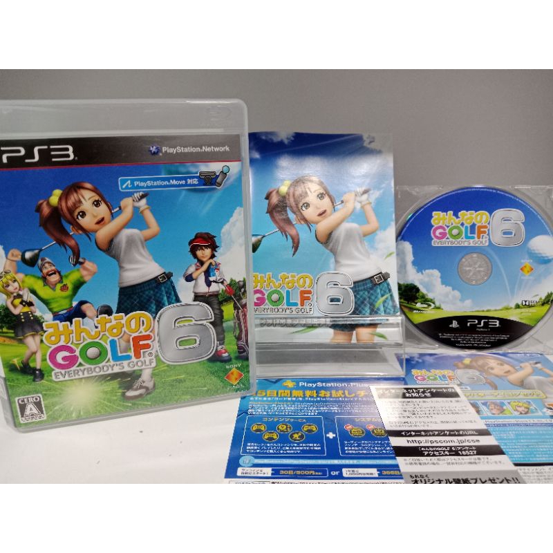แผ่นเกมส์ Ps3 - Everybody's Golf 6 (Playstation 3) (ญี่ปุ่น) | Shopee ...