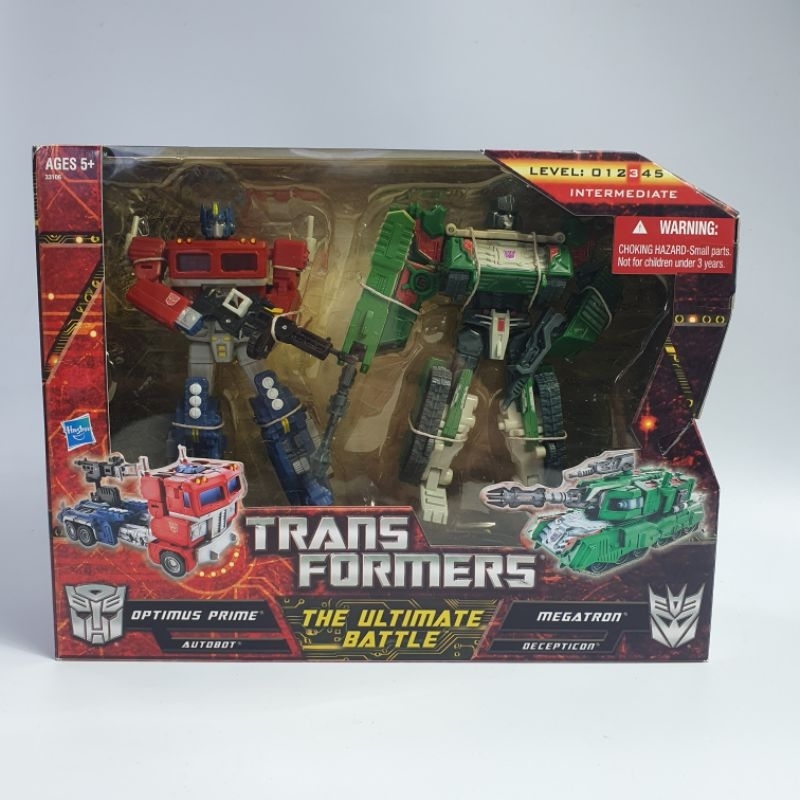 (แกะเช็ค) แท้ ทรานฟอร์เมอร์ Transformers The Ultimate Battle Optimus ...