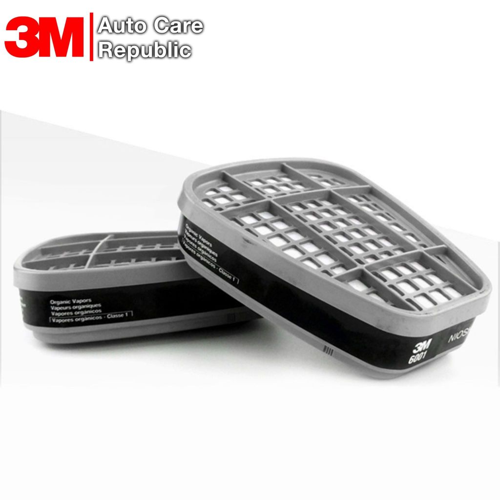 3M 6001 ตลับกรองสำหรับกรองไอระเหยสารตัวทำละลาย (สารอินทรีย์) | Shopee Thailand