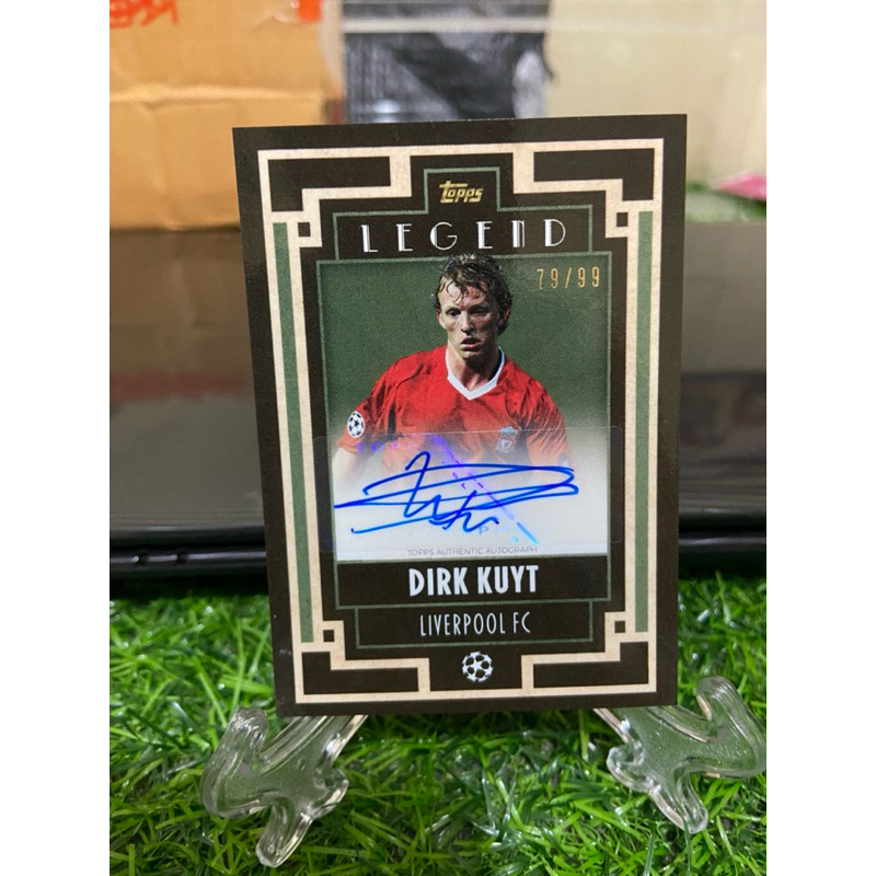 การ์ดนักฟุตบอล ลายเซ็น นักเตะ Liverpool Dirk Kuyt /99 | Shopee Thailand