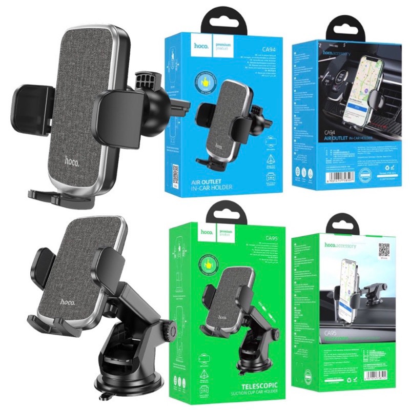 Hoco CA95/CA94 Car Holder ที่จับมือถือ ที่วางมือถือ ที่ยึดโทรศัพท์ติด ...