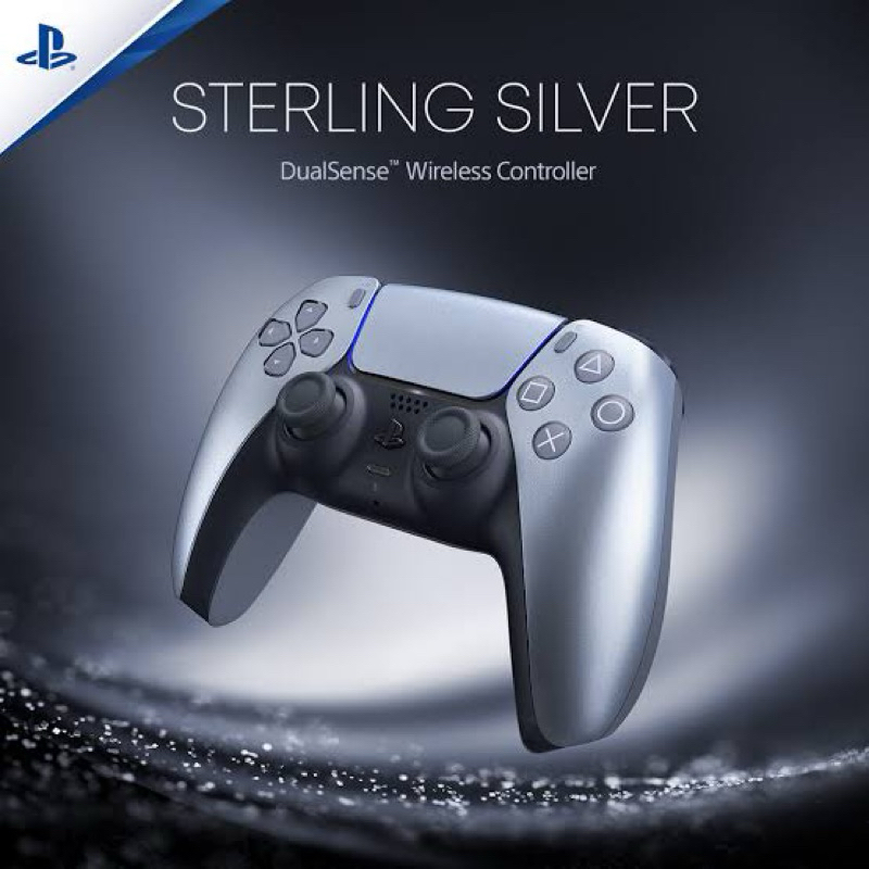 จอย PS5 ศูนย์ไทย Sterling Silver DualSense Wireless Controller ของใหม่ มือ1 | Shopee Thailand