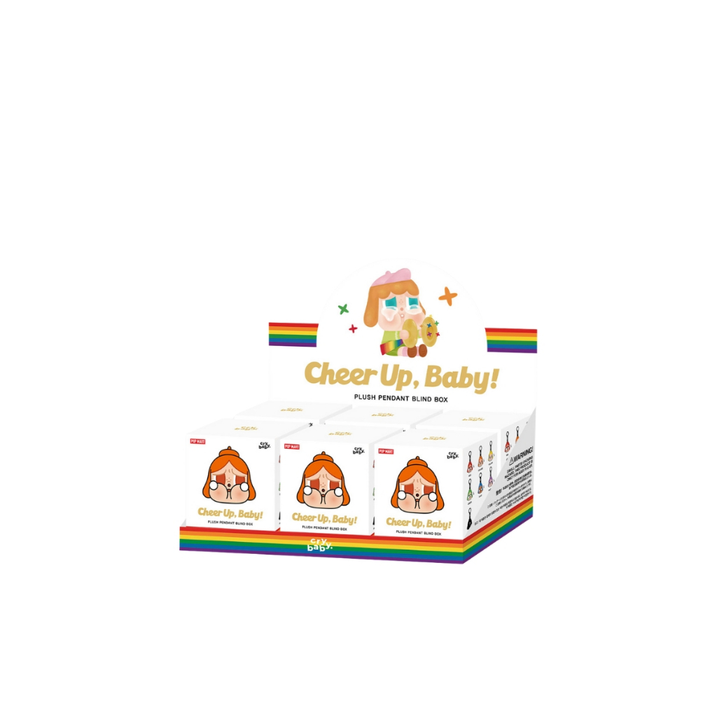 CRYBABY CHEER UP, BABY! SERIES-Plush Pendant Blind Box Whole Set ...