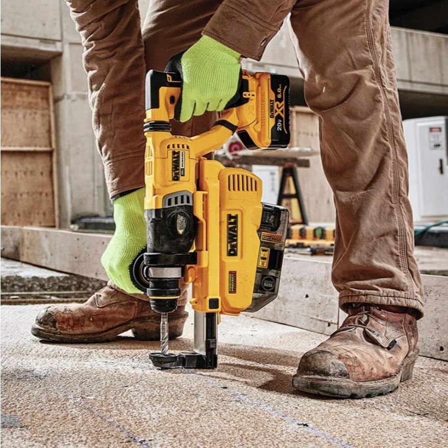 DEWALT เครื่องดูดฝุ่นสำหรับสว่านโรตารี่ไร้สายรุ่นDCH263 รุ่น DWH205DH ...