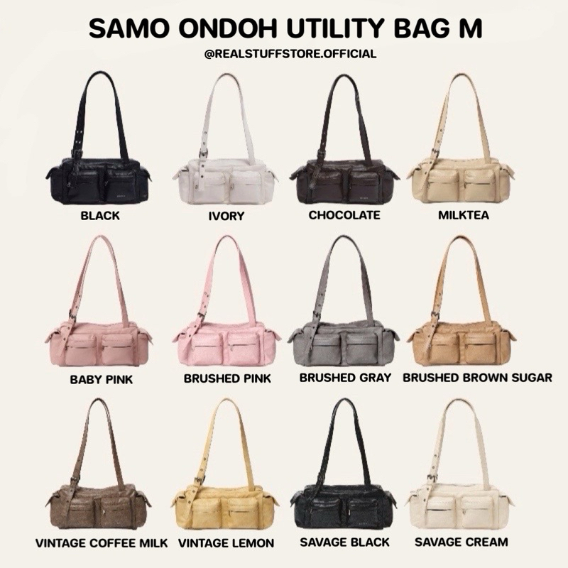 (โค้ดลด30% สูงสุด600.-) ของแท้💯 Samo ondoh utility bag M พร้อมส่ง ...