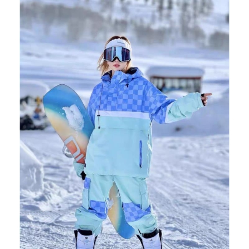 ชุดสกี/สโนว์บอร์ด แบรนด์ : SEARIPE สภาพ : มือสอ งนะคะ | Shopee Thailand