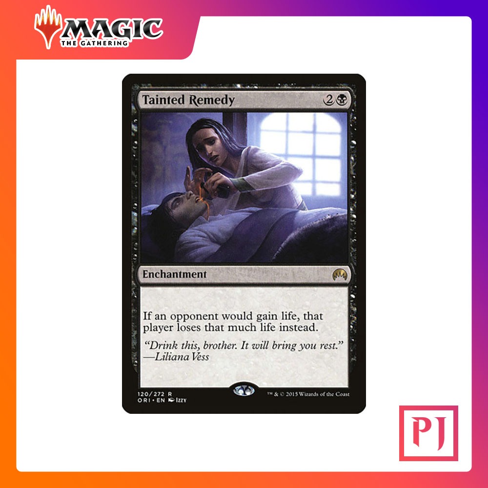[MTG] Tainted Remedy [ORI] [BLACK] [RARE] [NORMAL] [ENG] (การ์ดเมจิค / Magic the Gathering ...