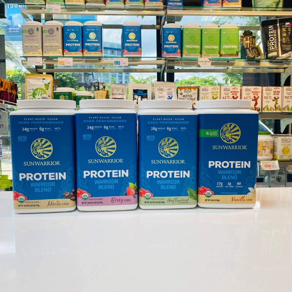 Sunwarrior Protein Warrior Blend ขนาด750g. (30 Servings) | Shopee Thailand