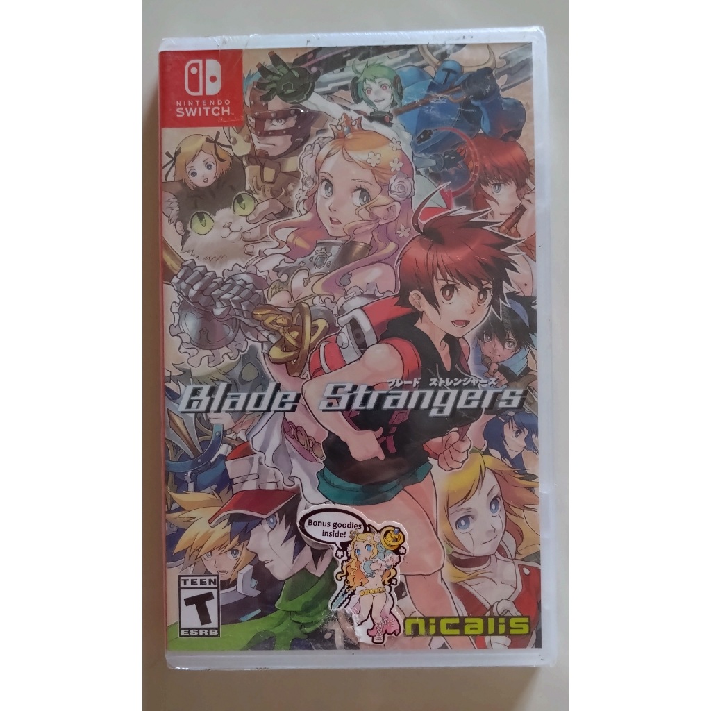 มือ1 Blade Strangers USA Version for Nintendo Switch with Bonus Item ...