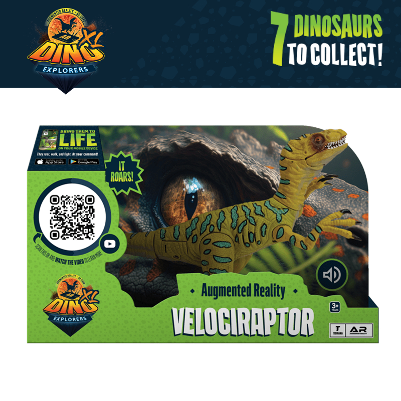 หุ่น ไดโนเสาร์ AR DINO Velociraptor | Shopee Thailand