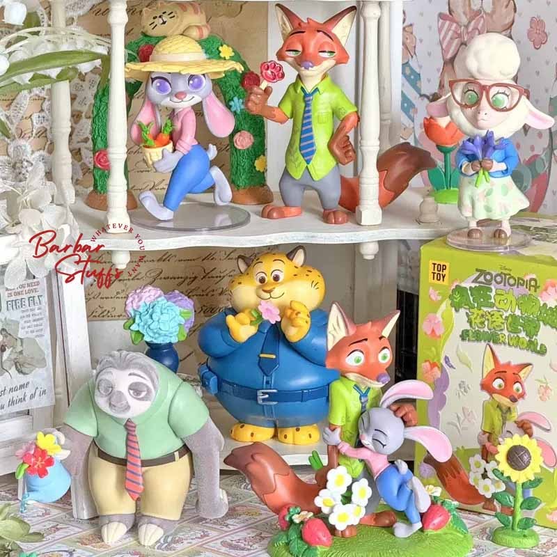 Pre-Order⚡กล่องสุ่ม Zootopia - Flower World ลิขสิทธิ์แท้ (เลือกตัวได้ ...