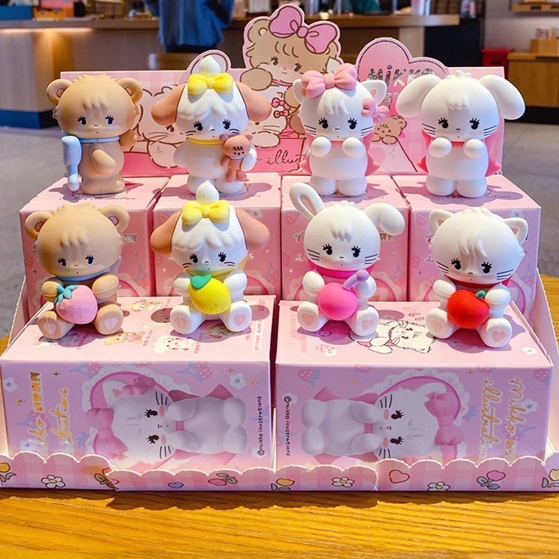 กล่องสุ่มMikko illustrations และ กล่องสุ่มพวงกุญแจตุ๊กตา Mikko บีบได้ ...