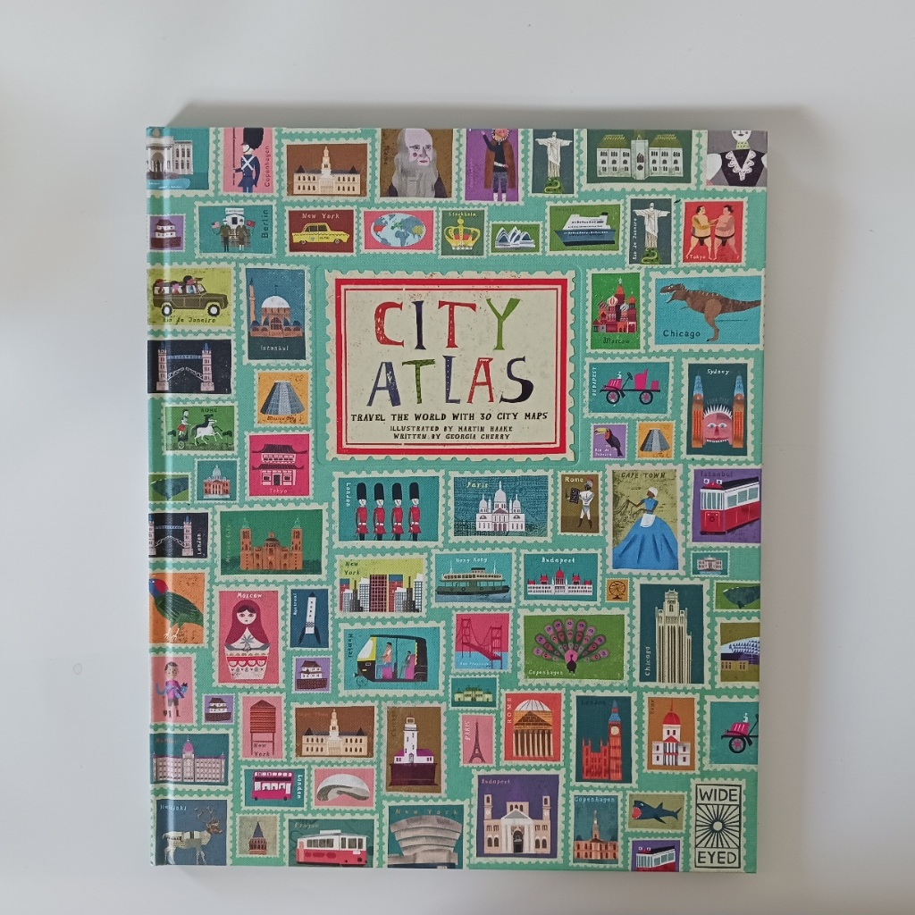 City Atlas Travel the world with 30 city maps หนังสือมือสอง สภาพดี ...