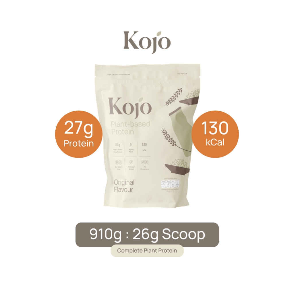 Kojo Classic: Original Flavour (910g) โปรตีนจากพืช รสออริจินอล 1 ถุง ...