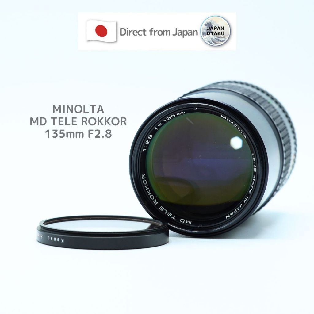 [Used in Japan] " Vintage Lens " MINOLTA MC TELE ROKKOR-PF 135㎜ f2.8 Minolta Japan | Shopee Thailand
