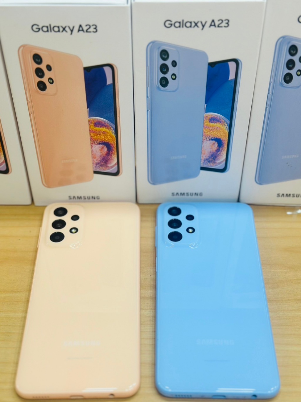 Samsung Galaxy A23/4G สเปค 6/128 GB เครื่องแท้ตัวโชว์ในศูนย์ กล่องแกะ ...