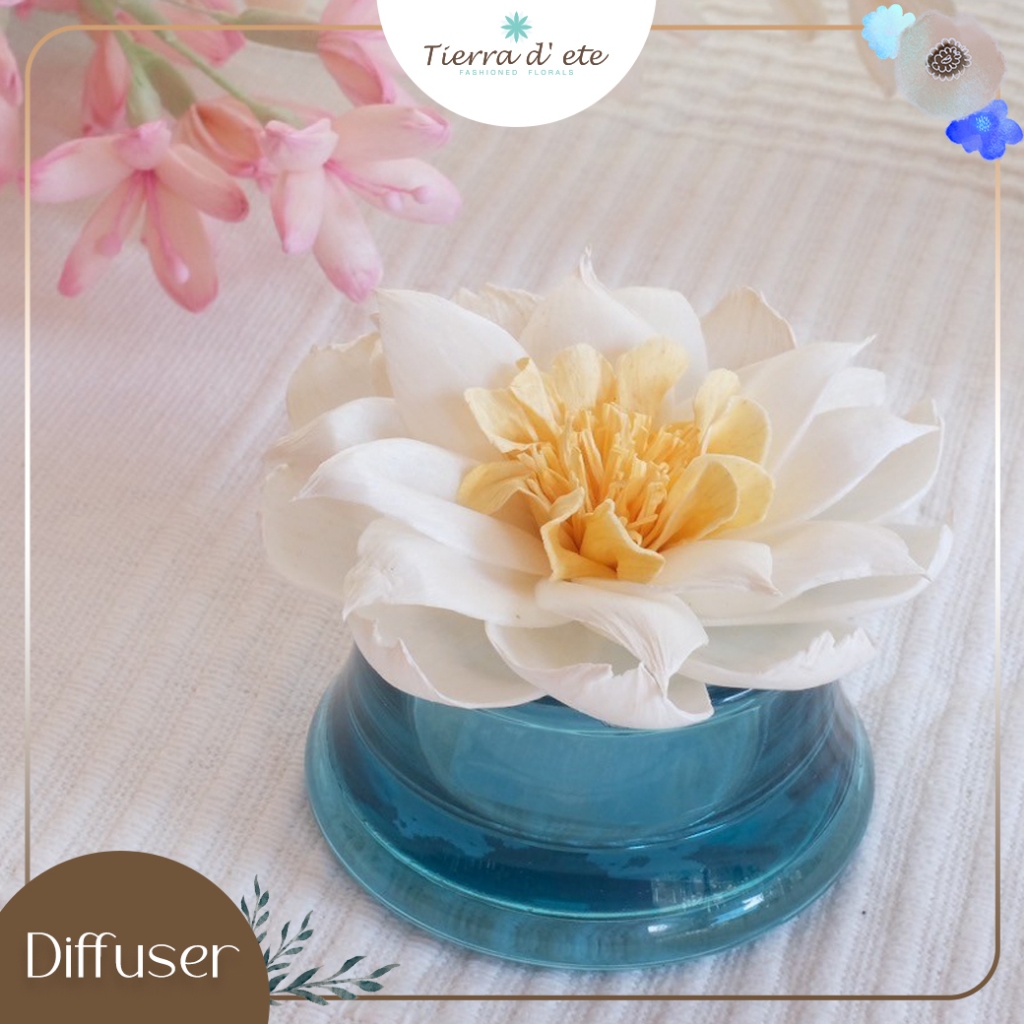TIERRA Dahlia Flower Diffuser ดอกดาเรียดูดน้ำหอม ดอกไม้ดูดน้ำหอม ดอกไม้ ...