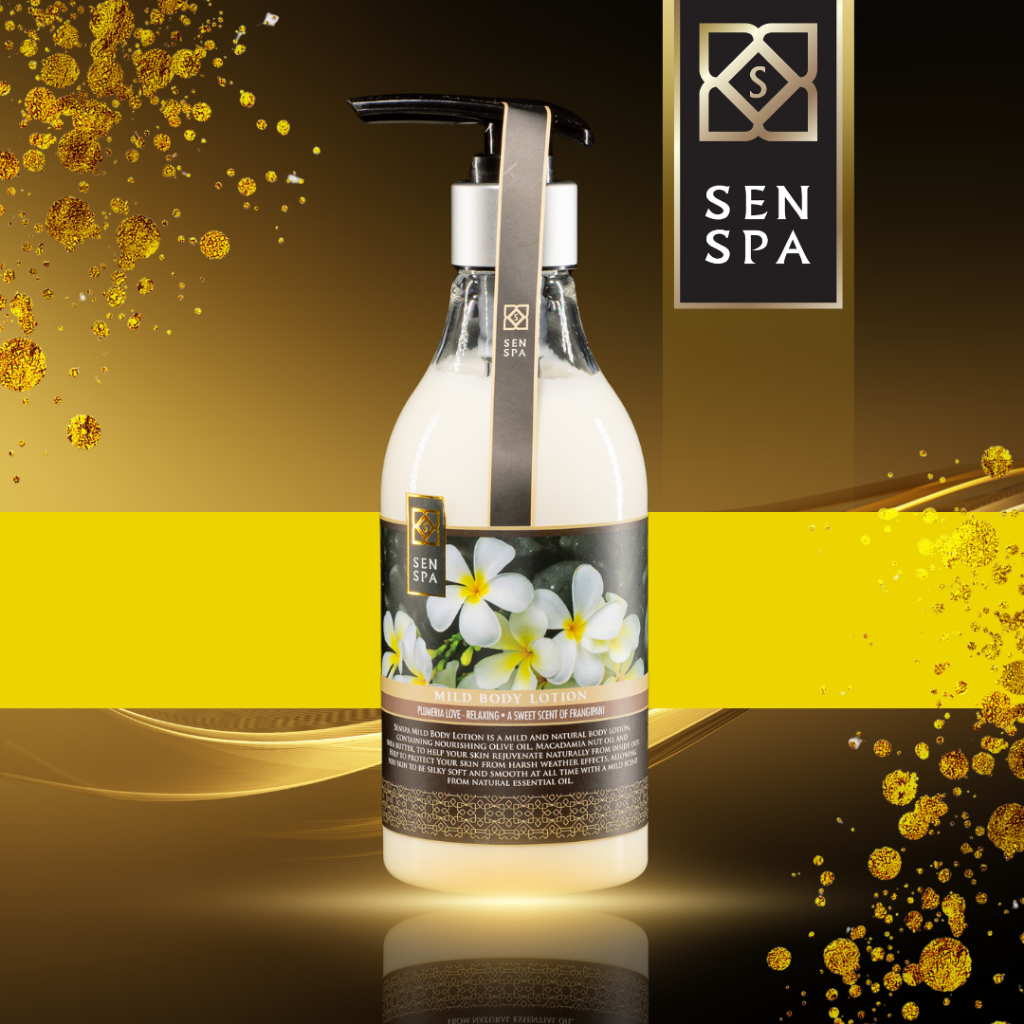โลชั่นสปาบำรุงผิวกาย กลิ่นรัญจวนดอกลีลาวดี SenSpa : Aroma mild body ...