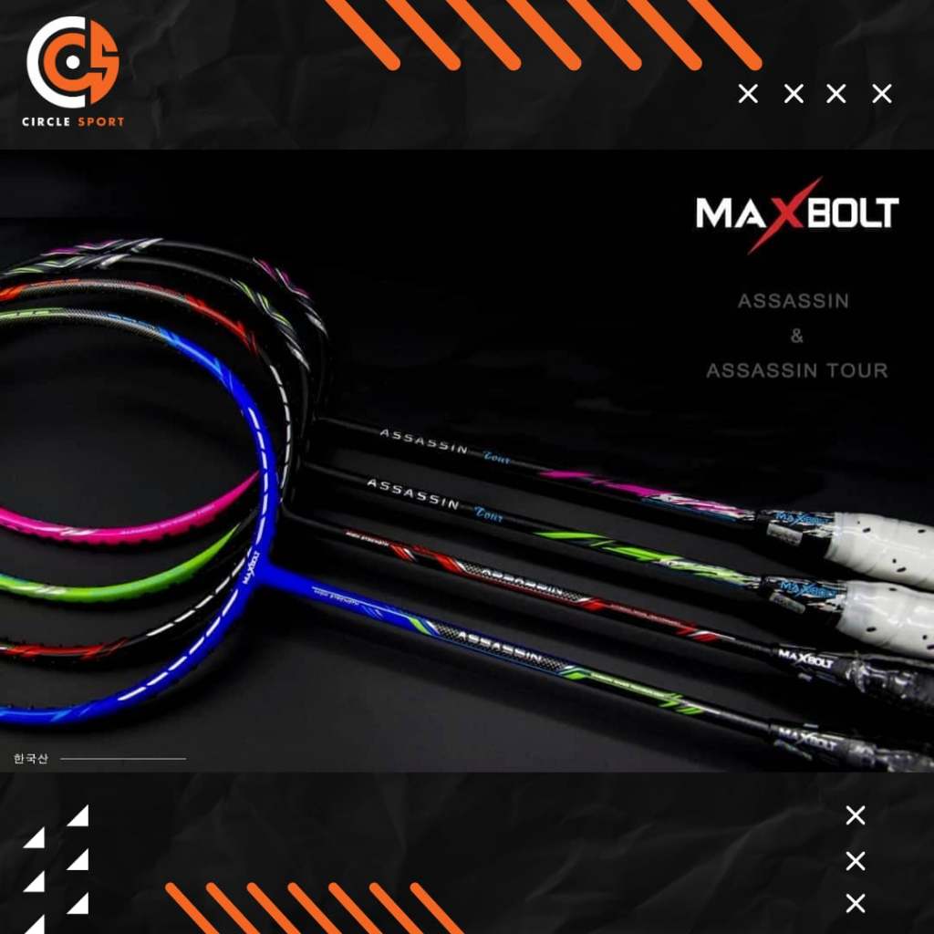 Maxbolt Assassin (4U/G5) Head Heavy ไม้แบดมินตัน (สินค้าลิขสิทธิ์แท้ 100%) | Shopee Thailand