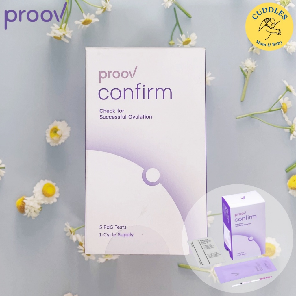 (proov) Confirm PdG Test Kit 5 Count อุปกรณ์ทดสอบการตกไข่ เพิ่มโอกาส ...