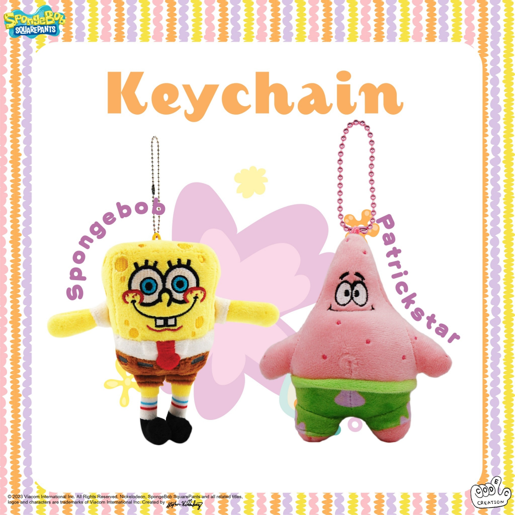 SpongeBob SquarePants Keychain | Shopee Thailand