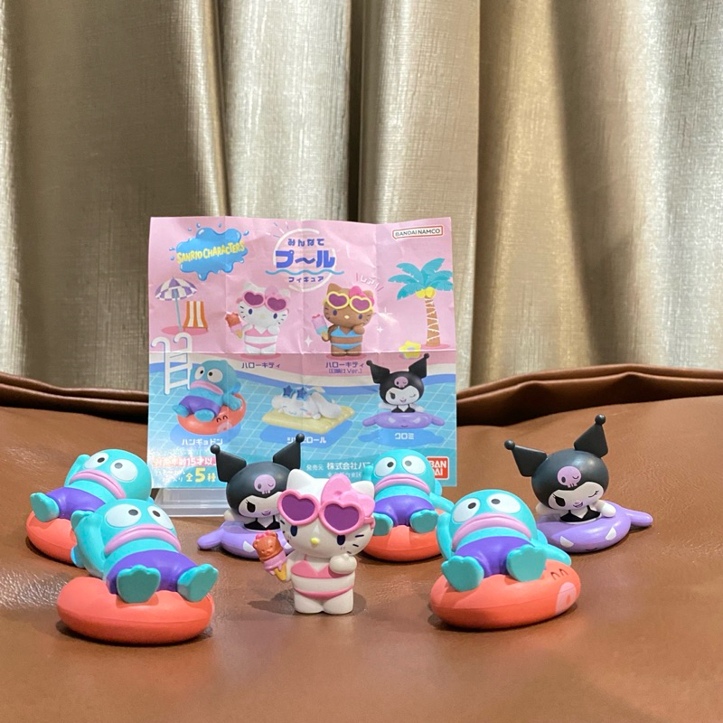กาชาปองSanrio Pool New collection ต้อนรับซัมเมอร์ญี่ปุ่น | Shopee Thailand