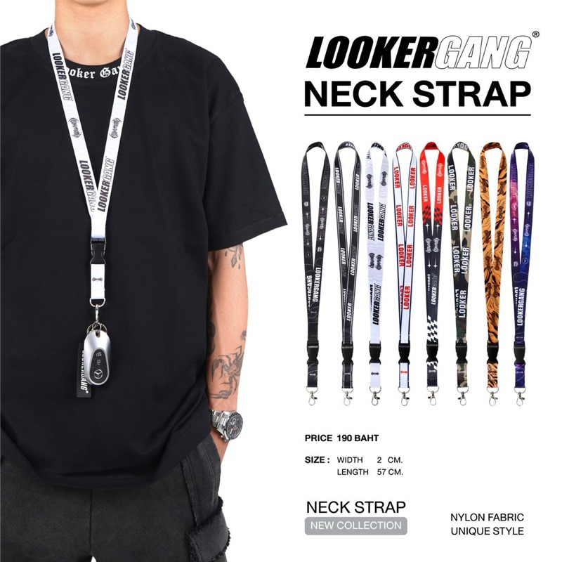 LOOKER - NECK STRAP สายคล้องคอ | Shopee Thailand
