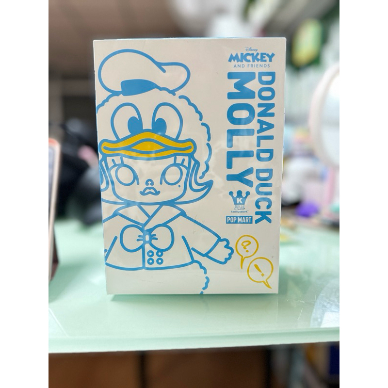 บ้านตุ๊กตาฟิกเกอร์ Pop Mart bjd Molly Daisy Donald Duck Mickey Minnie ...