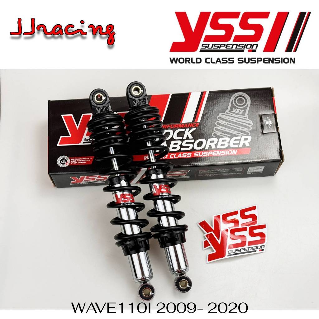 YSS แท้ TOP-PLUS 320มิล ปรับ5ระดับโช้คหลัง WAVE110I 2009-2020 WAVE125I ...