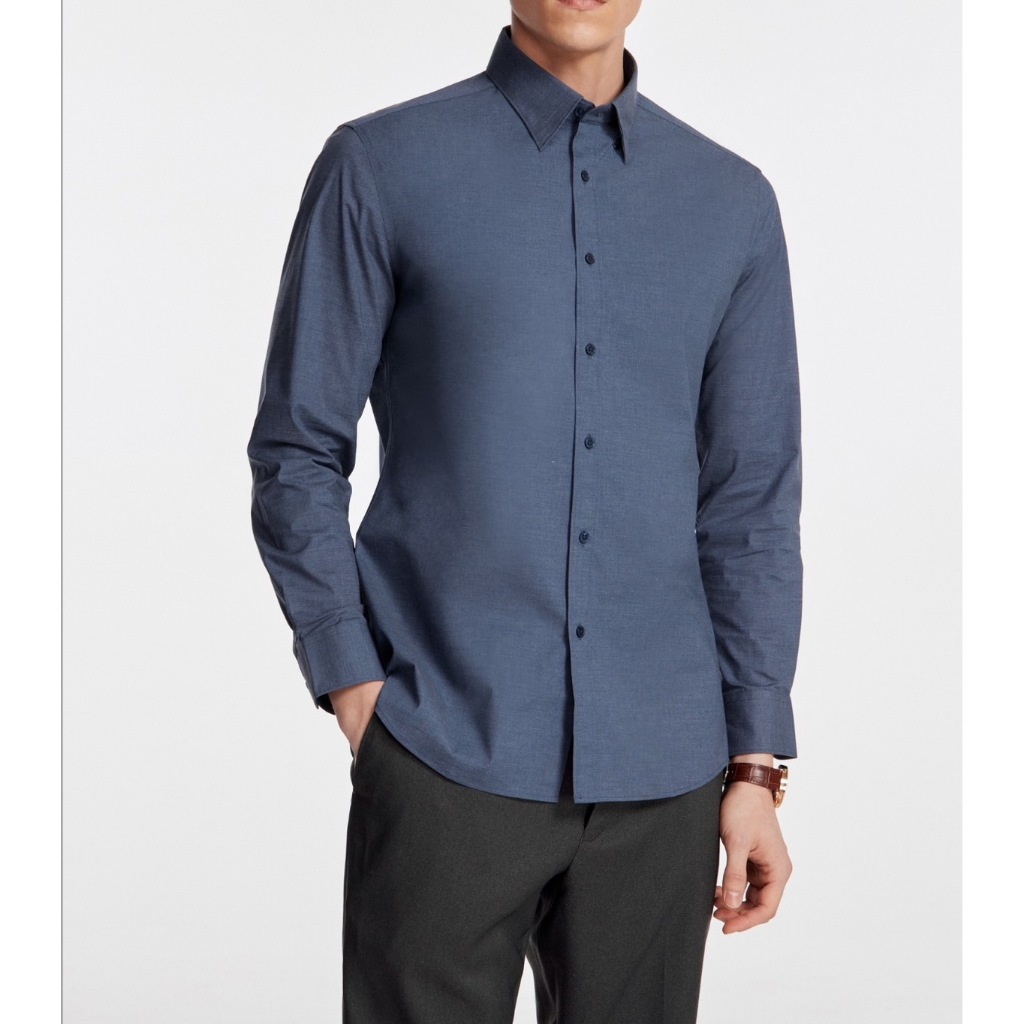 G2000(ครบ size) เสื้อเชิ้ตแขนยาว แบบทางการผู้ชาย ทรงสมาร์ทฟิต รุ่น ...