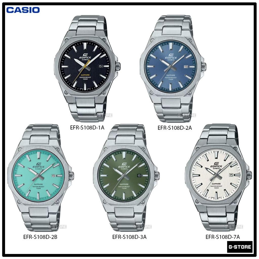EDIFICE รุ่น EFR-S108D-1 / EFR-S108D-2 / EFR-S108D-2B / EFR-S108D-3 ...