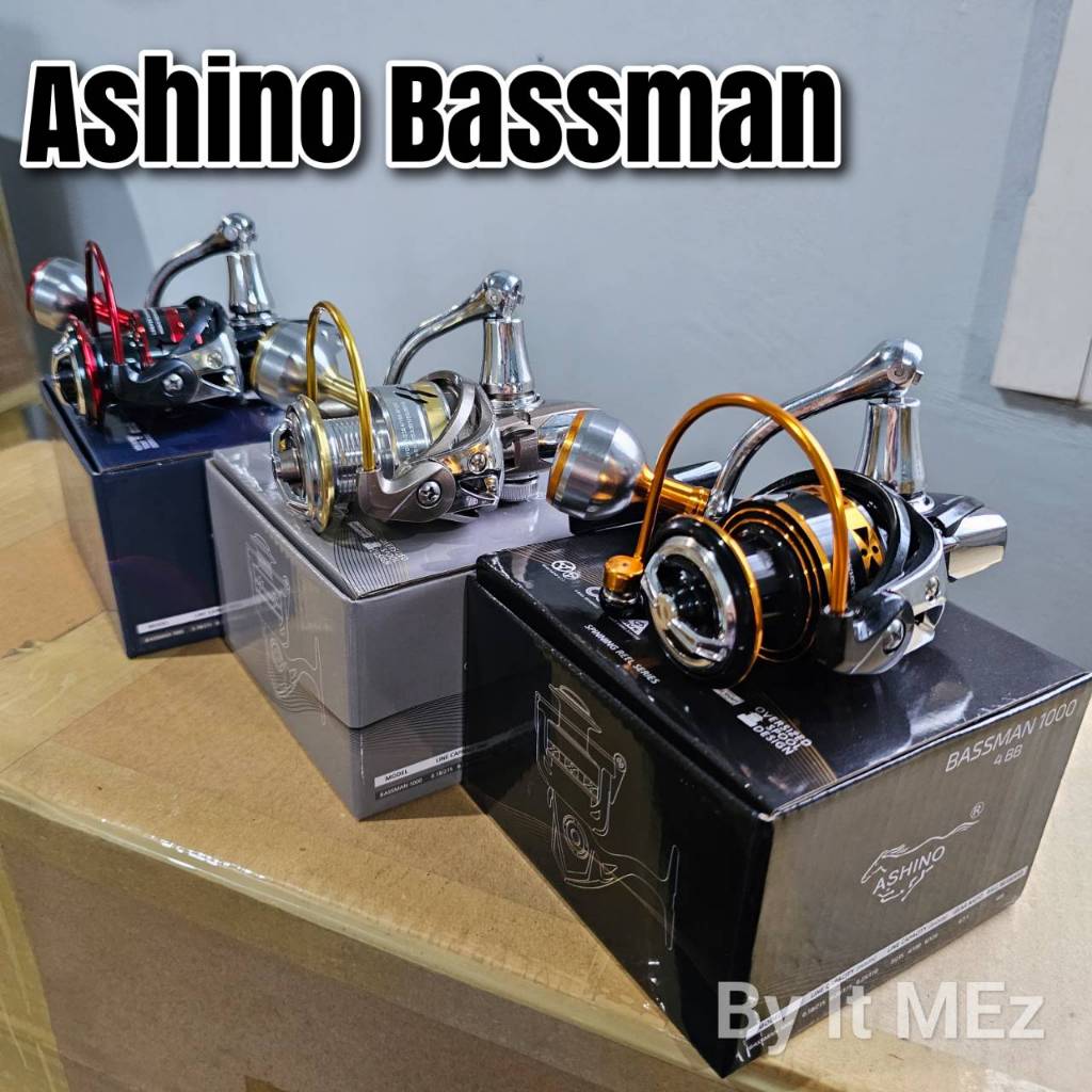 ของแท้ ราคาถูก รอกสปิน Ashino Bassman 4BB คุณภาพดี ใช้งานง่าย หมุนลื่น ...