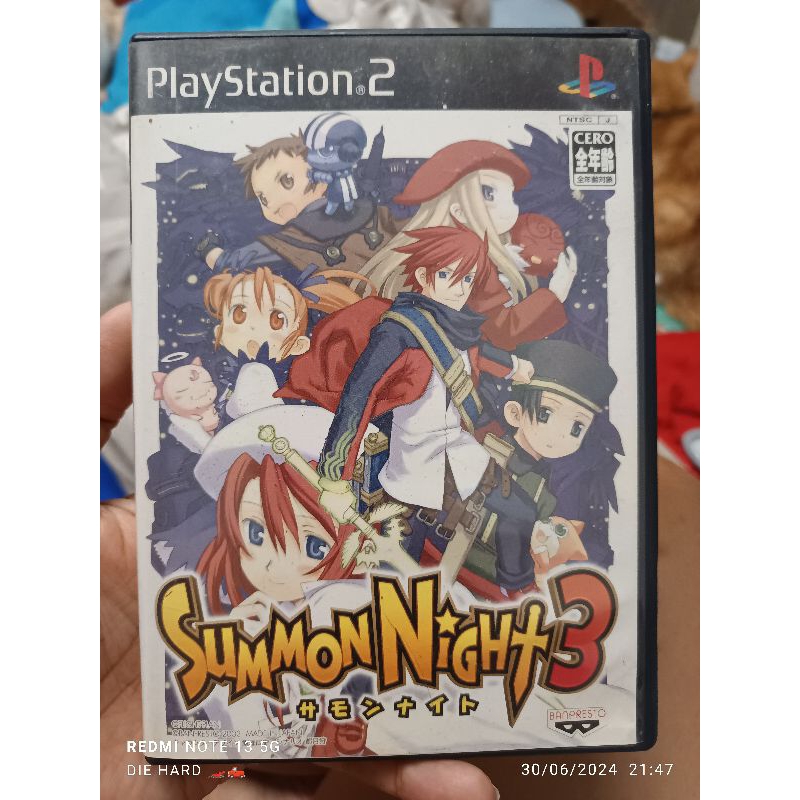 แผ่นแท้ Summon Night 3 PS2 แผ่นสวย ใช้งานได้ปกติ นักสะสม ห้ามพลาด เกมส์ ...