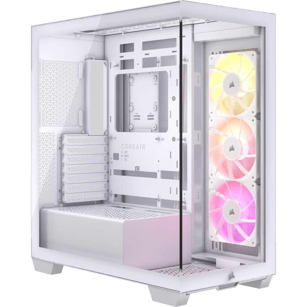 Corsair 3500X ARGB Mid-Tower PC Case - White (CC-9011279-WW) (เคสคอมพิวเตอร์) | Shopee Thailand