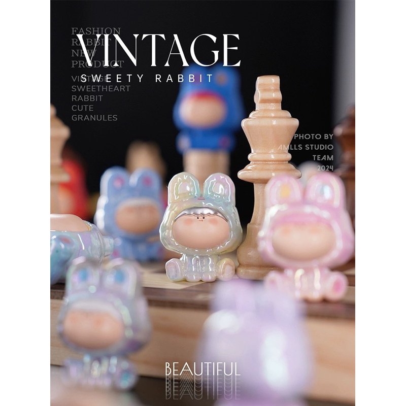 Amlls Vintage Sweety Rabbit [1สุ่มได้5ตัว] | Shopee Thailand