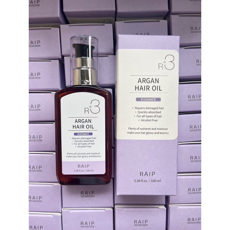ออยล์บำรุงผม Raip R3 Argan Hair Oil 100ml. | Shopee Thailand